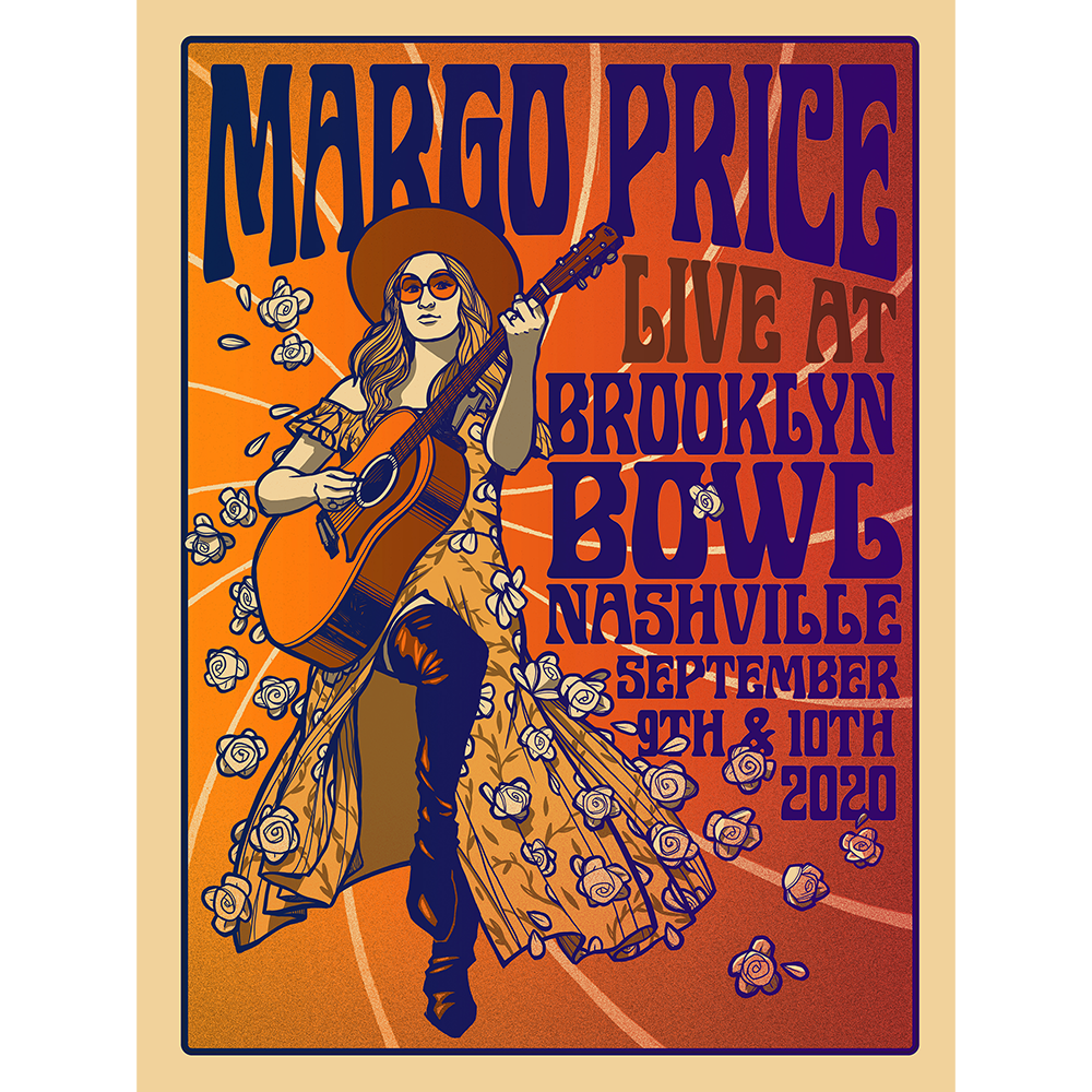 Live At Brooklyn Bowl Signed Poster – Margo Price